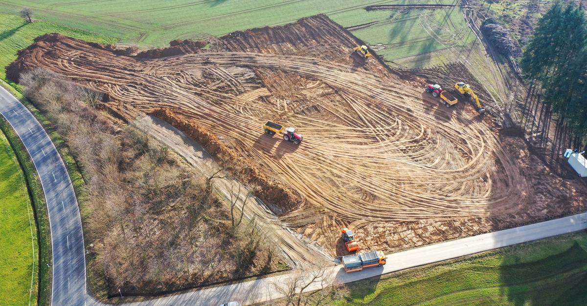 Neues Katastrophenschutzlager mit 6000 Quadratmetern im Bau